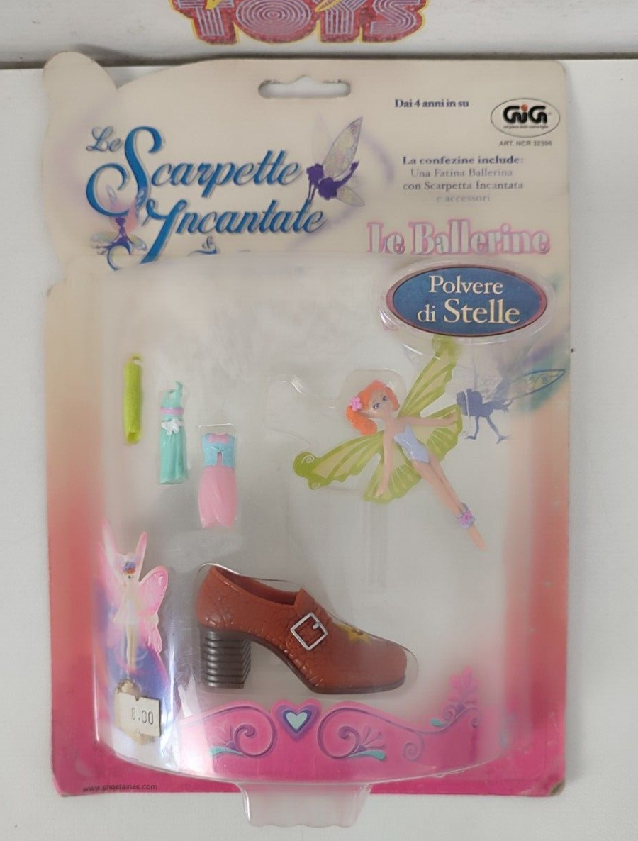 The Enchanted Shoes Powder Of Stars Gig Shoe Fairie Blue Box Toys ...