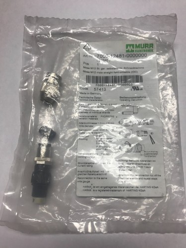 Murr Elektronik M12 4pol. 7000-12481-0000000 / Code 57413 mit ...