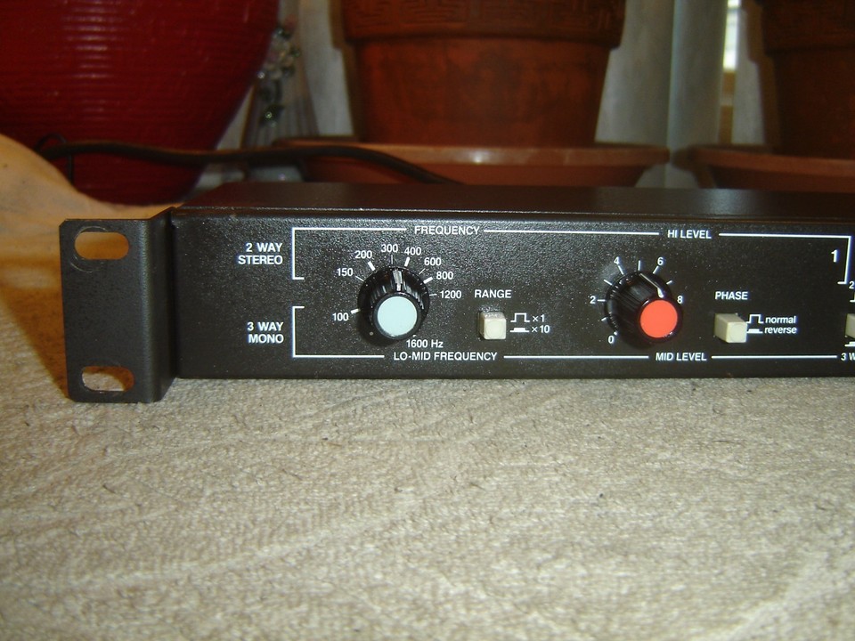 Electro-Voice EVT EX-18 EV Tapco, 2 Ch Electronic Crossover, Mono 3 Way ...