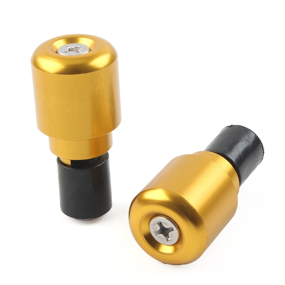 Handlebar Grips Bar End Slider Cap Aluminum Plugs Pair for HONDA ...