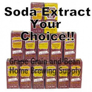 Rainbow Flavor Soda Extract With Yeast Included, Soda Making Extract ...