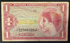 MPC $1 One Dollar Military Payment Certificate Series 641 Serial ...