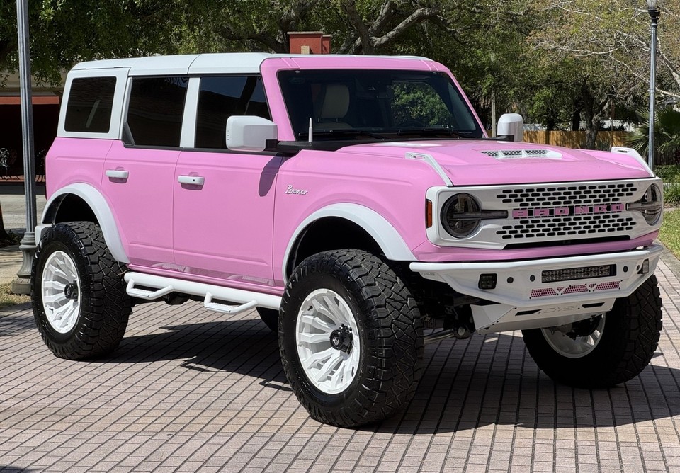 2024 Ford Bronco Custom Pink Bronco | eBay