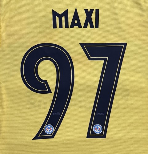 Maxi #97 Home Authentic Player Size Club America Official Name Set | eBay