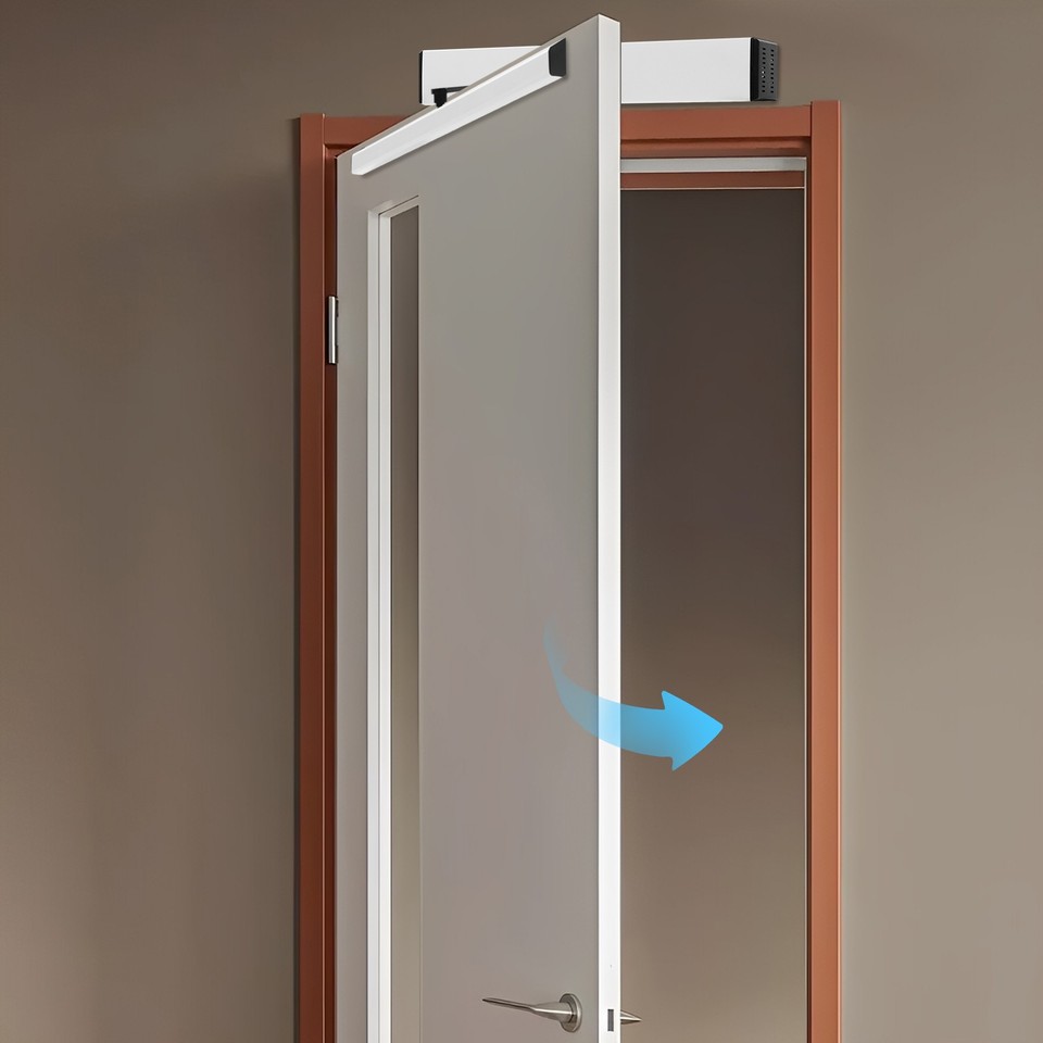 24V 65W Automatic Swing Door Opener Automatic Door Opener with Remote ...