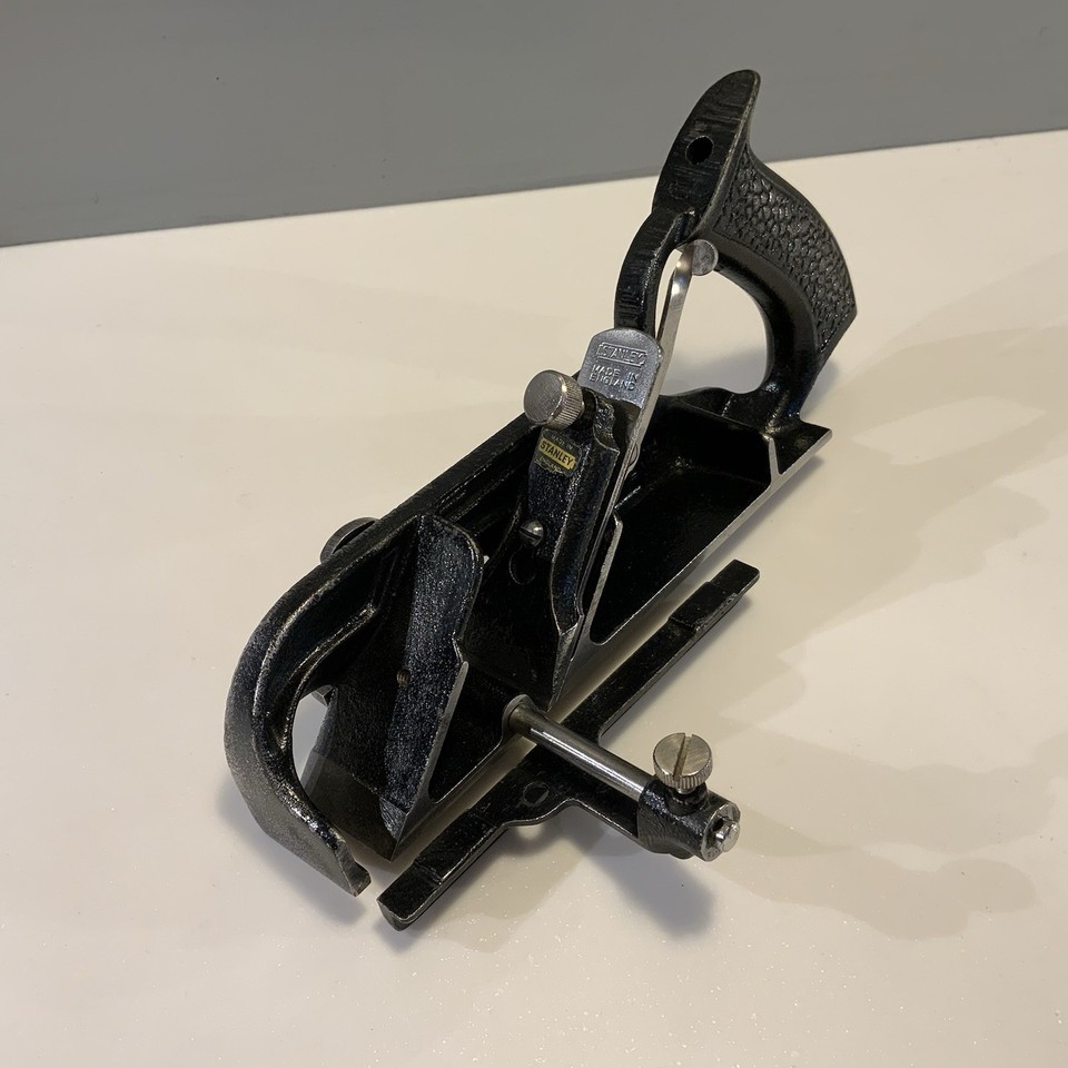 VINTAGE STANLEY No 78 REBATE PLANE WITH DEPTH STOP & FENCE MADE IN ...