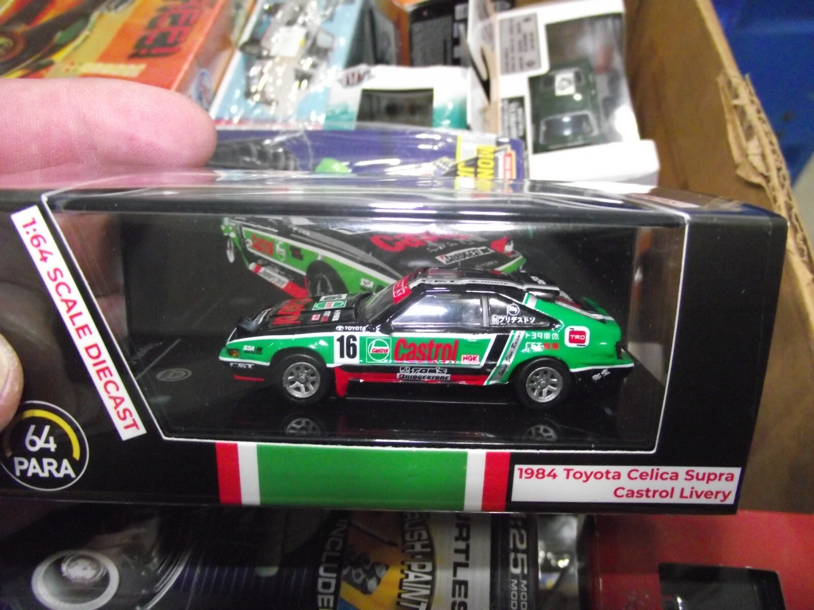 Para 64 1/64 1984 Toyota Celica supra castrol livery NIB | eBay