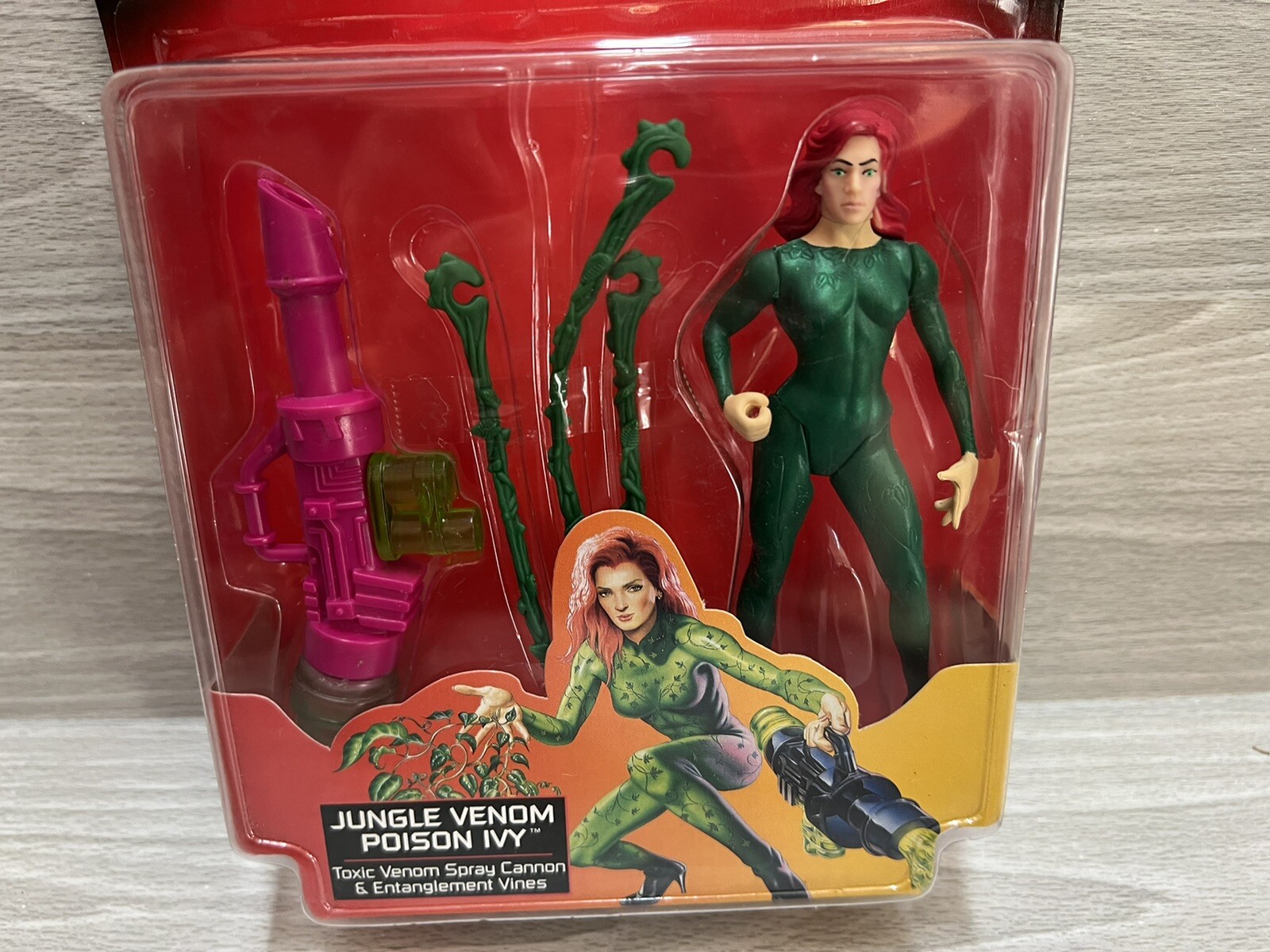 Batman & Robin Jungle Venom Poison Ivy Action Figure 1997 Kenner Uma ...