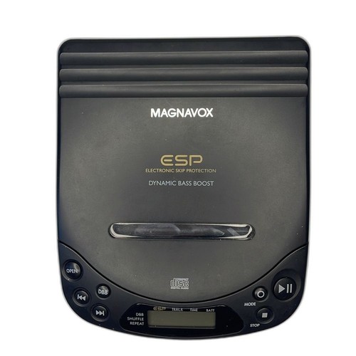 Magnavox AZ 6858 Portable Compact Disc player with earphones. Vintage ...