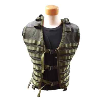 Dutch Military Issue OD/Black Modular Vest Tactical Rubber Padding ...