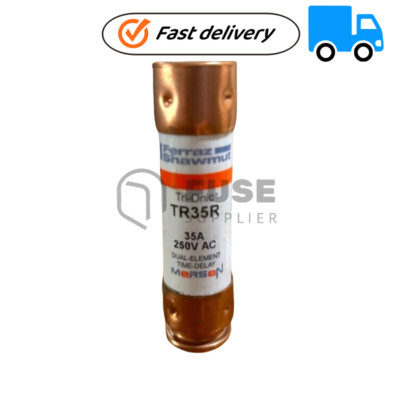 1PC New Ferraz Shawmut TR35R 35A 250V Fuse | eBay