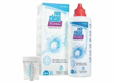 Avizor Ever Clean Scleral Contact Lens Solution With Tablets ...