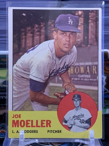 1963 Topps Set-Break # 53 Joe Moeller LA Dodgers JH 2P | eBay