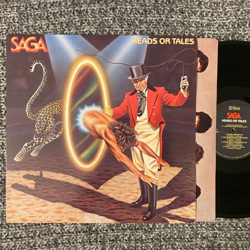 Saga Lp Heads Or Tales 1983 V. G / Vinyl N. M | eBay