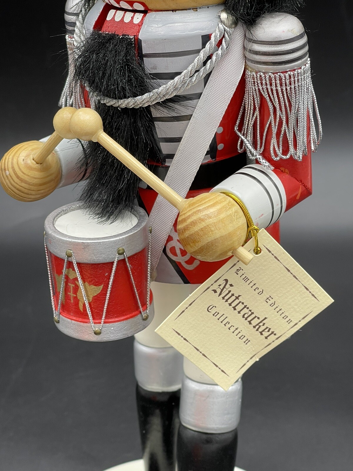 Limited Edition 2010 Red and Silver Drummer Nutcracker Collection 5732/ ...