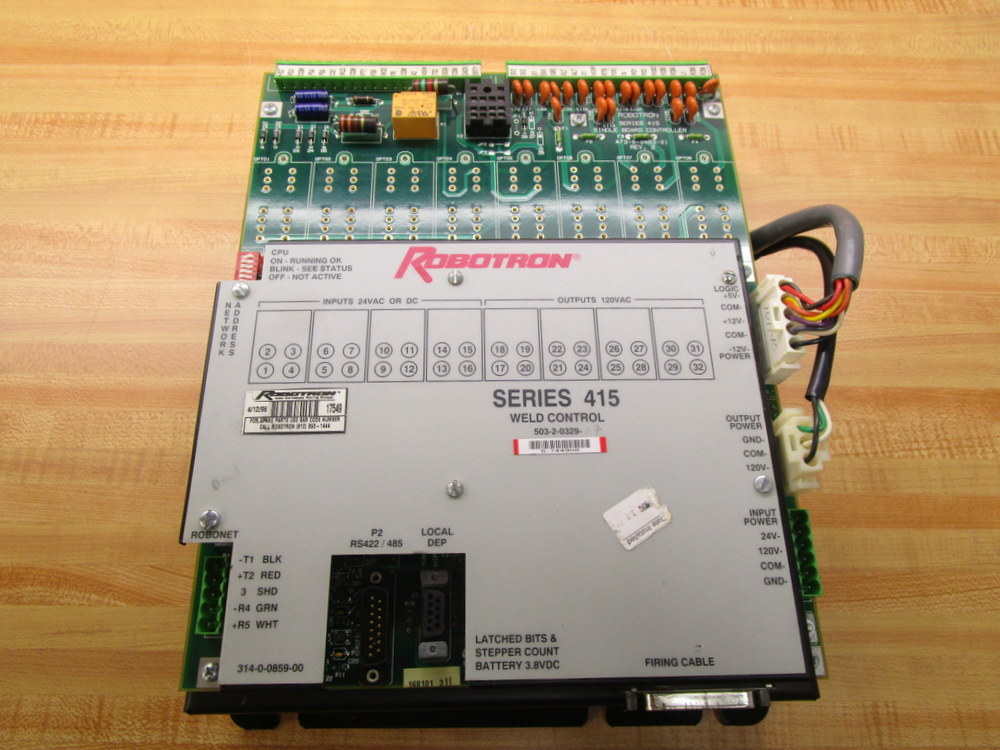 Robotron 503-2-0329-07 Series 415 Weld Control 1 Phase for sale online ...