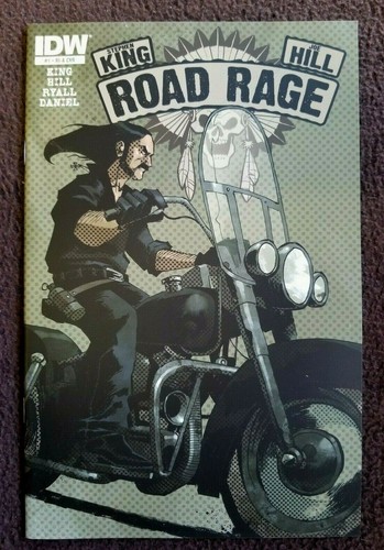 ROAD RAGE #1 RI A COVER IDW COMIC JOE HILL STEPHEN KING 1ST PRINTING ...