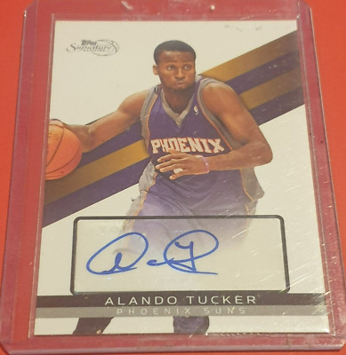 2009 Topps Signature Alando Tucker Autograph Card #ed/2999 - Phoenix ...
