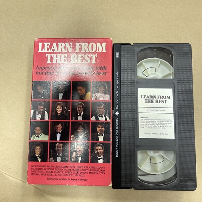 Learn From The Best Instructional Pool Table VHS 1988 | eBay