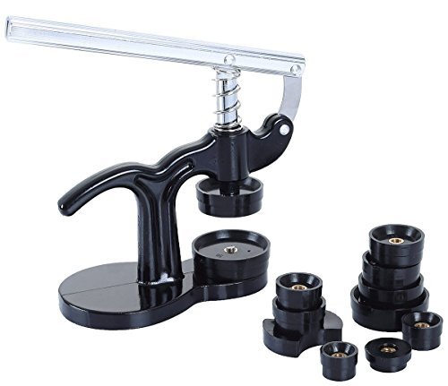 13pcs Watch Press Tool Set with 12 Dies Back Case Closer Watch Repair ...