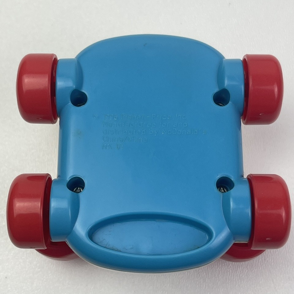 Vintage Toddler McDonalds Toy Fisher Price Rotary Clicking Telephone ...