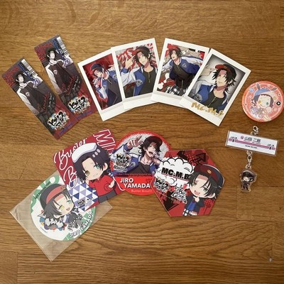 BusterBros!!! Hypnosis Mic Yamada Jiro Merchandise Set Coasters Badges ...