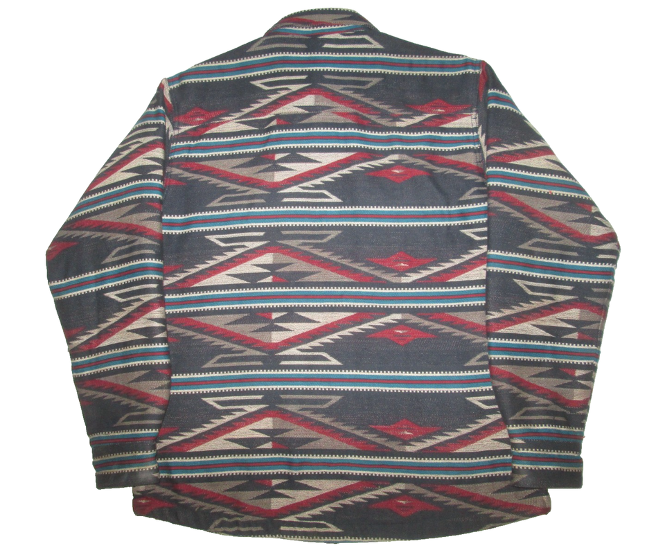 Ariat Retro Chimayo Aztec Sherpa Lined Shirt Jacket Men's M | eBay