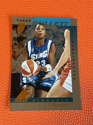 1997 Pinnacle Inside WNBA #7 Vicky Bullett Court Collection | eBay