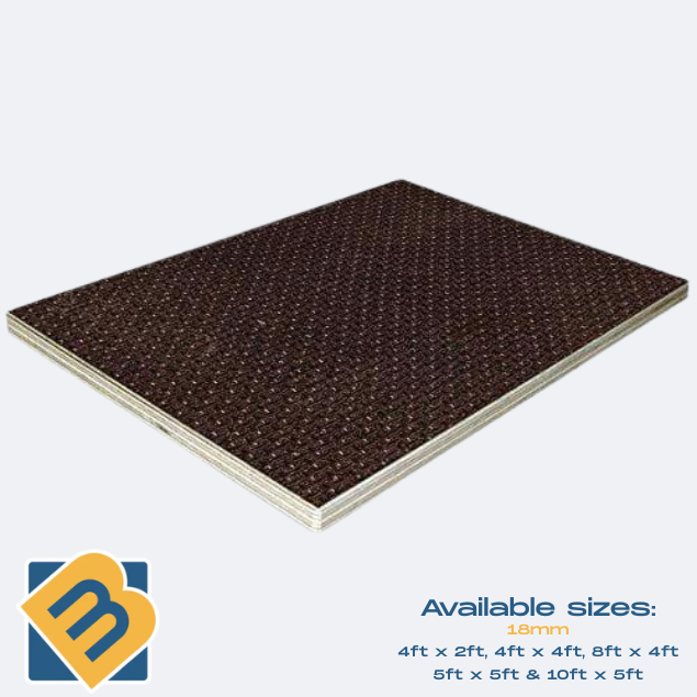 Anti-Slip Mesh Phenolic Birch Plywood Sheets - Trailer Flooring Buffalo ...