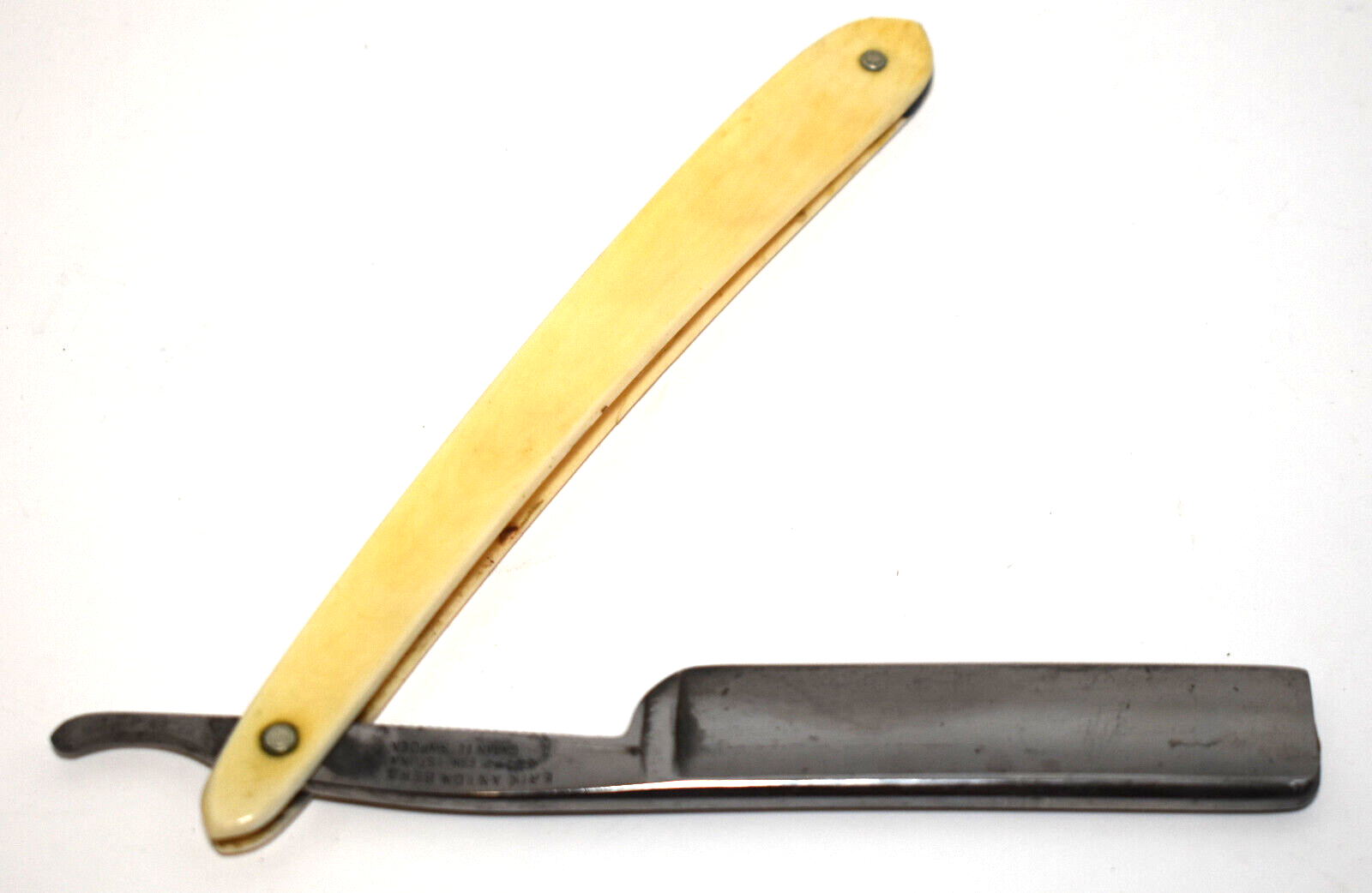 Vintage ERIK ANTON BERG Seven Day STRAIGHT Razor Shaving Set Made in ...