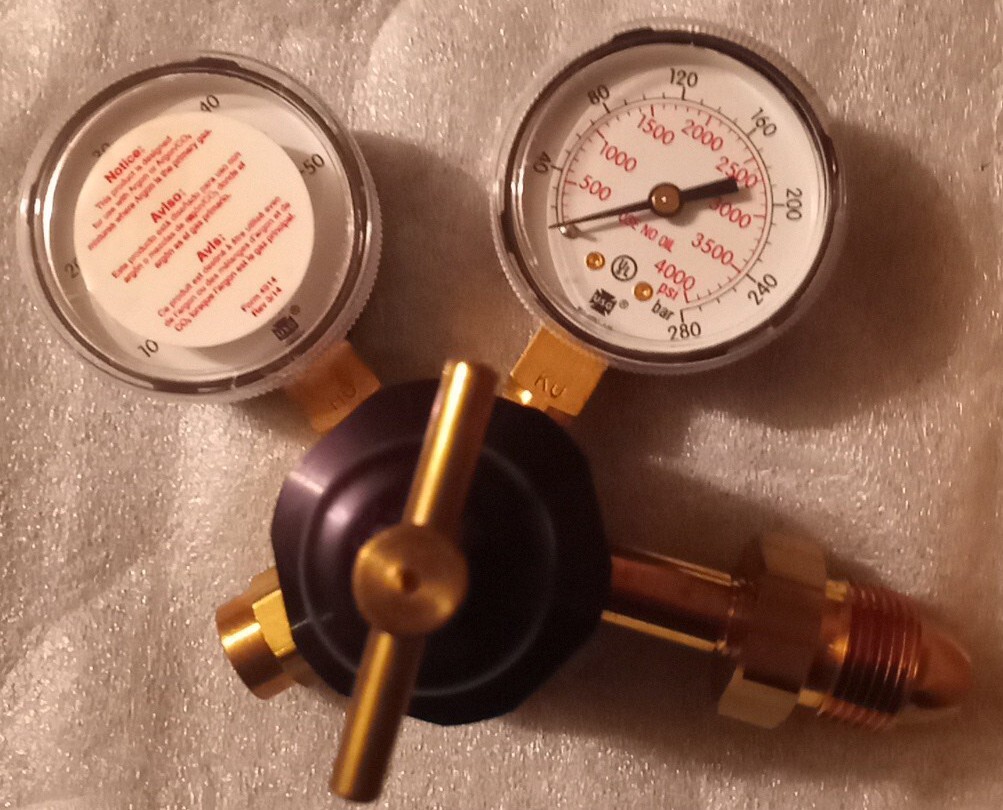 Miller Welding 270994 Argon Regulator Gauge 3 000 PSI for sale online ...