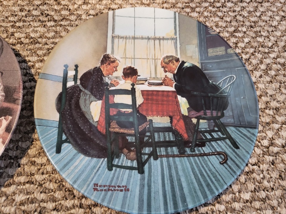 🎨 RARE Norman Rockwell Plate Collection – Knowles 1985 – LIMITED ...