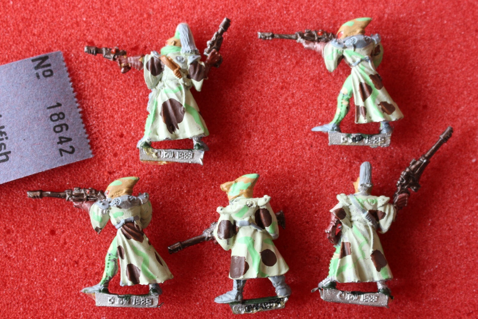 Games Workshop Warhammer 40k Eldar Scouts Squad Metal Rangers Part ...