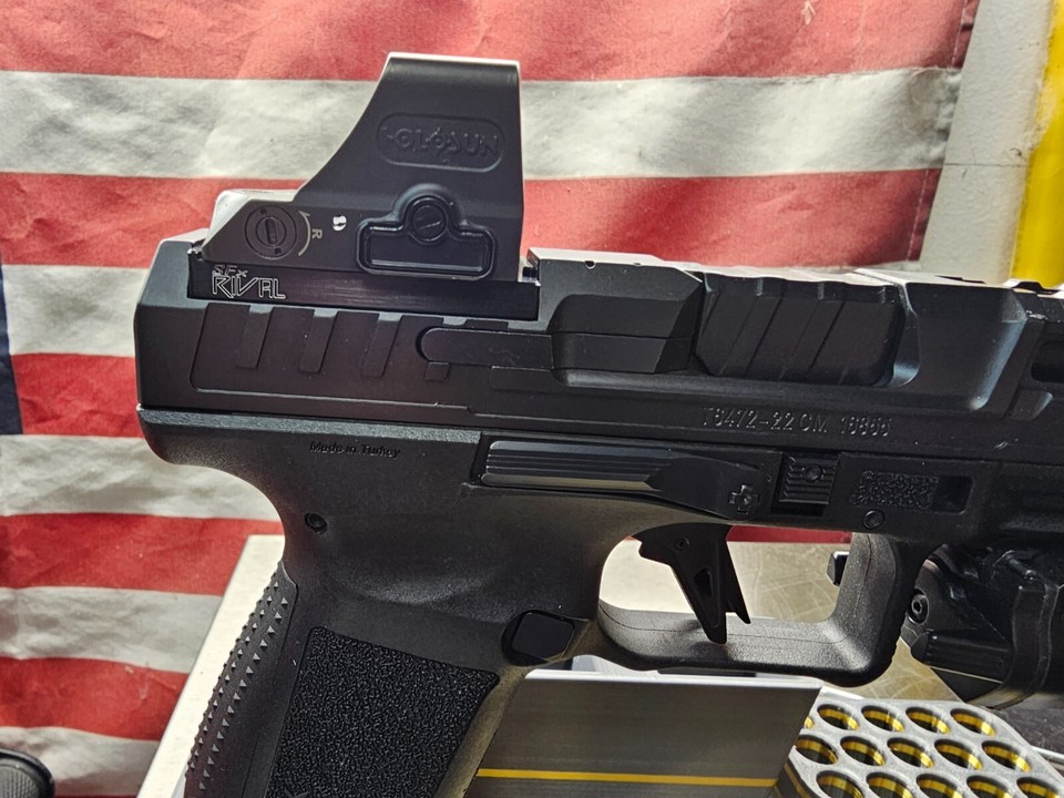 Canik TP9, Combat Elite, Rival, Optic plate RMR SRO Holosun 508T 507CX2 ...