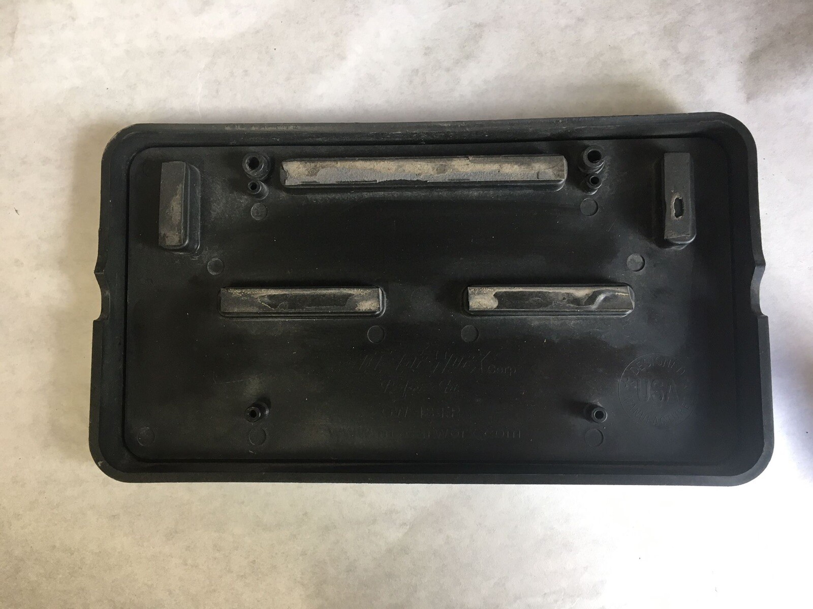 Support de plaque d'immatriculation avant OEM 2018-2019 Subaru WRX WRX ...