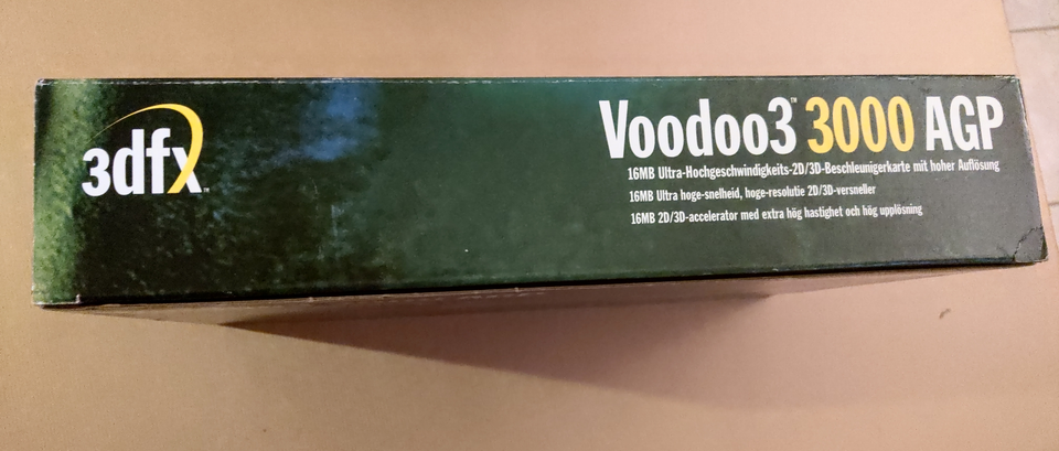 3dfx Voodoo3 3000 AGP - new open box | eBay