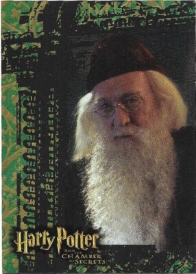 ALBUS DUMBLEDORE - HARRY POTTER CHAMBER OF SECRETS FOIL CHASE PUZZLE ...