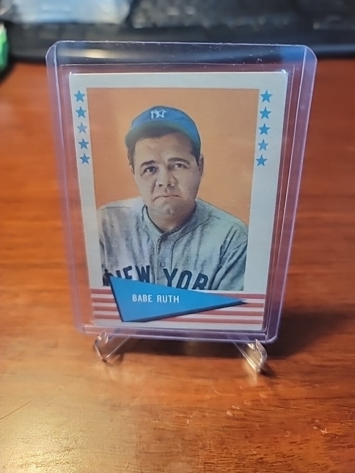 1961 Fleer Baseball Greats Babe Ruth #75 HOF | eBay