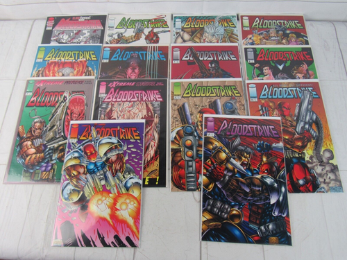 Bloodstrike #1-14 1993 Image Comics Lot of 14 Comics | eBay