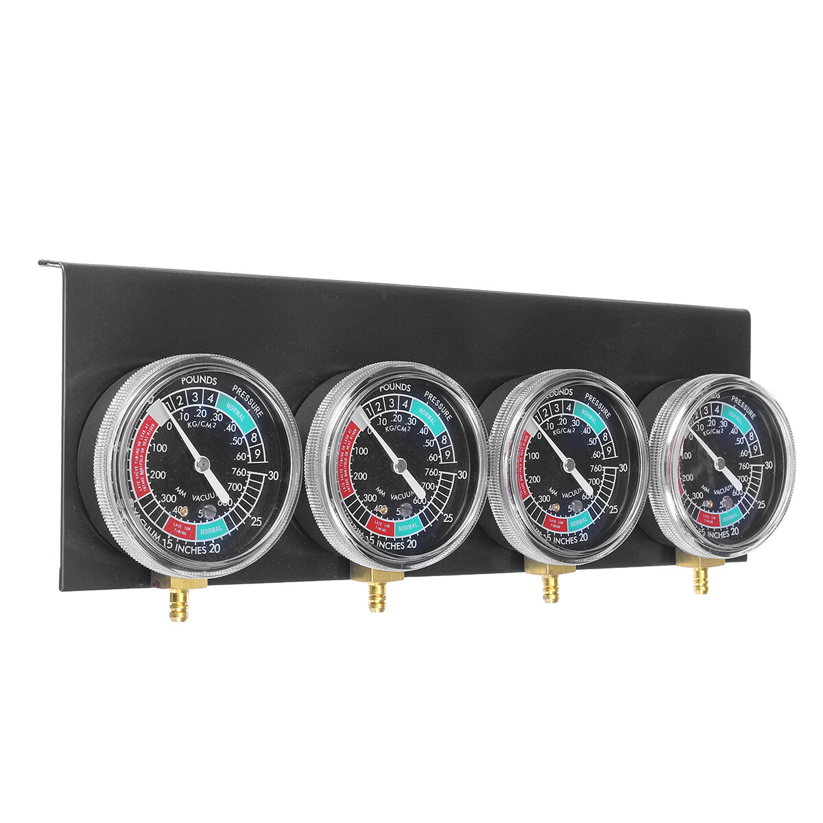Motorcycle Fuel Vacuum Carburetor Synchronizer Tool 4 Carb Sync Gauge 4 ...
