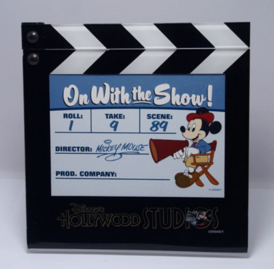 Disney Hollywood Studios Mickey Mouse Clapboard 4x6 Picture Frame (Used ...
