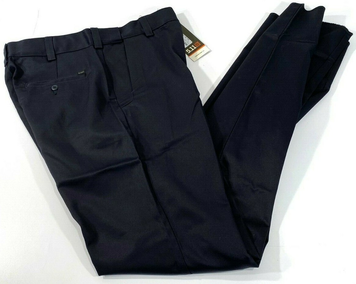 Mens 5.11 Tactical 74508 Company Pants 2.0 Fire Navy 28x36 Unhemmed for ...