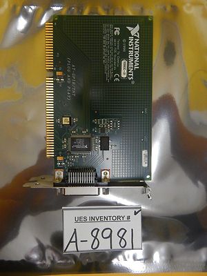 National Instruments AT-GPIB/TNT Plug and Play PCB Card 183663C-01 Used ...