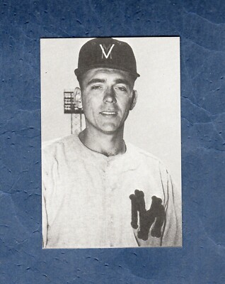 1957 PCL Popcorn: #21 FRED BESANA, Vancouver Mounties~1974 Ed Broder ...