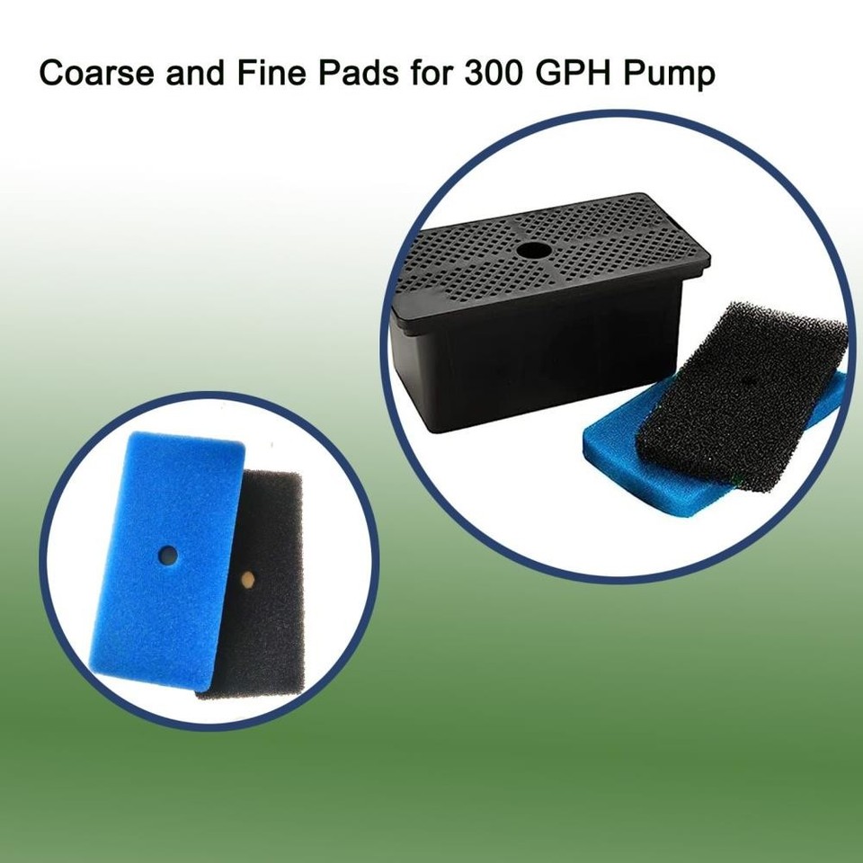 4 X Pond Filter Pads for Pond Pump Pre-Filter Box Replacement 52231 ...