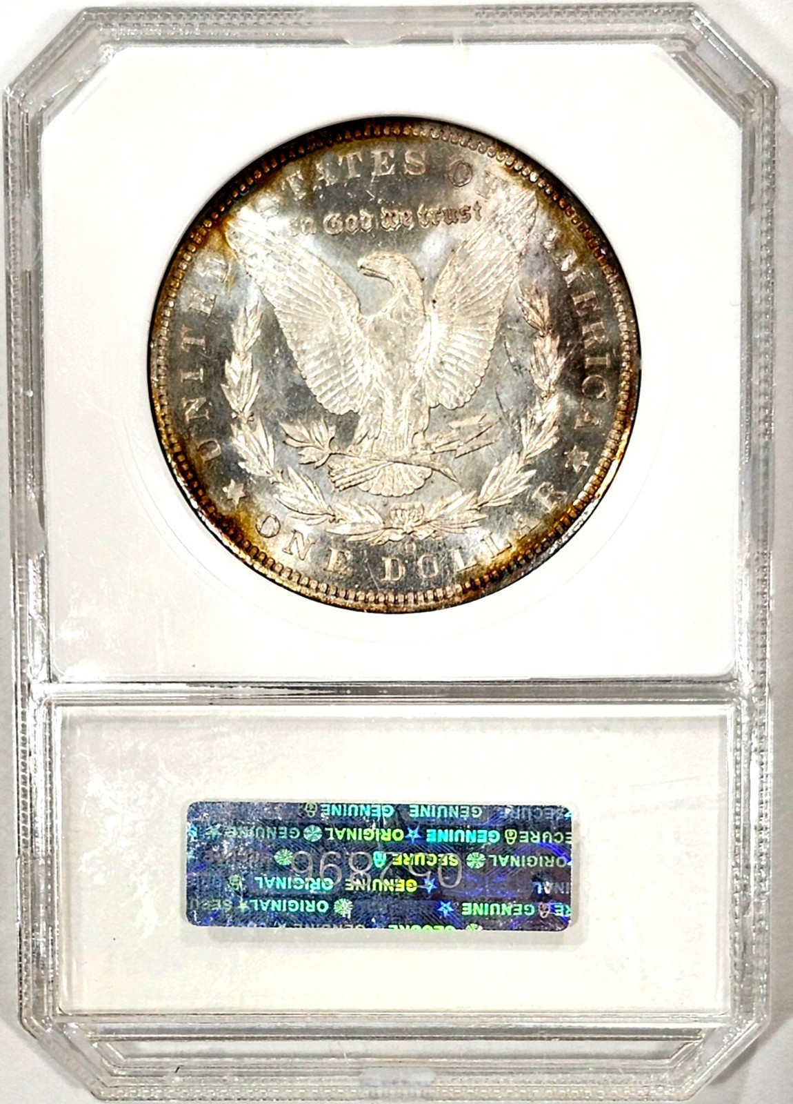 1904-O Morgan Dollar Gem BU ++++ Semi PL Splendid Rainbow Toned | eBay
