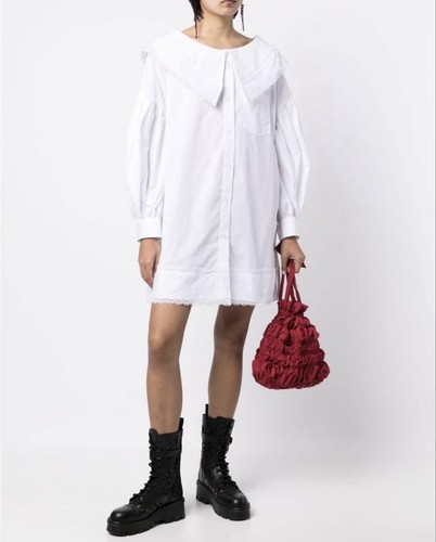 Simone Rocha Dress Cotton With Collar | eBay