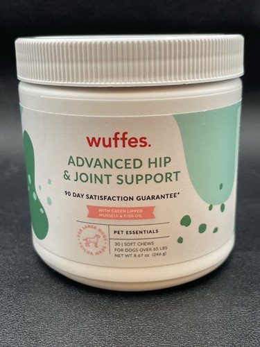 WUFFES Dog Advanced Hip & Joint Support 30 Soft Chews | Exp 3/2026 ...