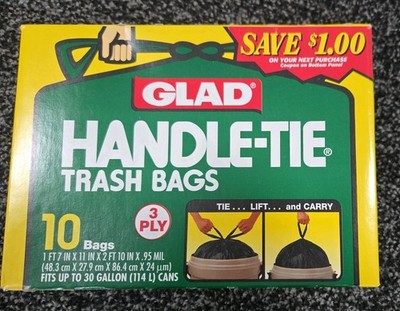 Glad Handle Tie Bags Discontinued