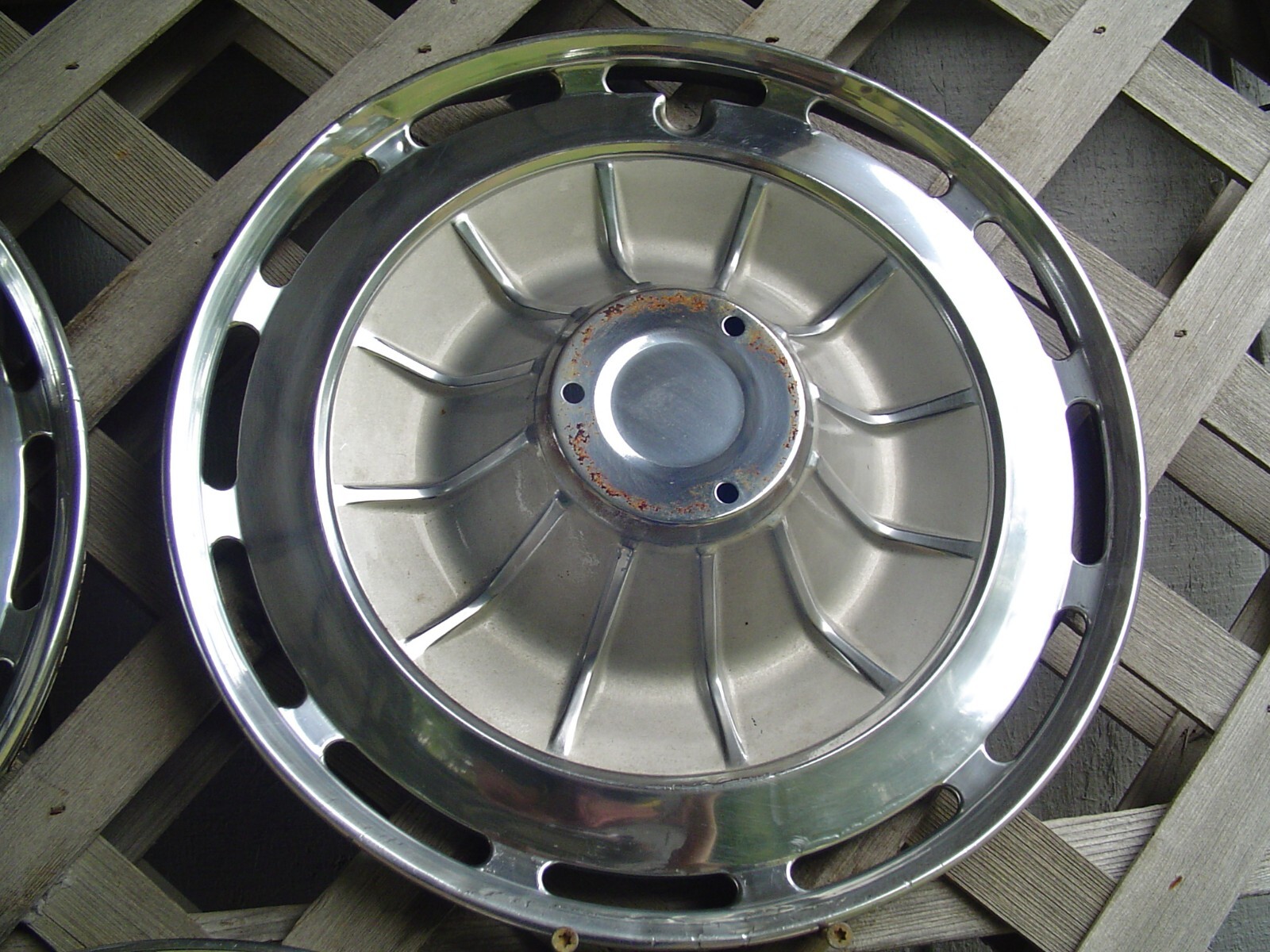 FOUR 1962 62 CHEVROLET CHEVY IMPALA SS HUBCAPS WHEEL COVERS ANTIQUE ...